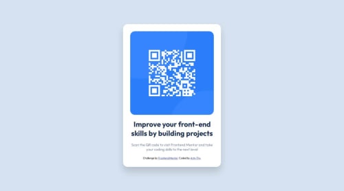 Frontend-Mentor-QR-Code-Solution coding challenge solution
