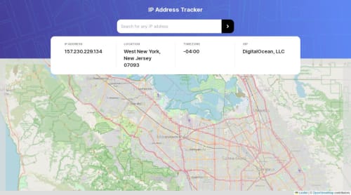 Frontend Mentor | Leaflet Nextjs Tailwind coding challenge solution