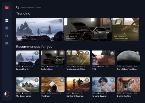 Frontend Mentor | entertainment-web-app coding challenge solution