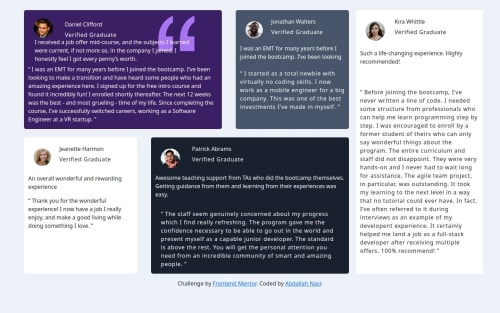 Frontend Mentor | html & css coding challenge solution