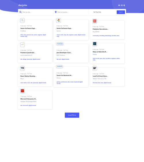 Frontend Mentor | Designed with html, css, sass and react.js coding challenge solution
