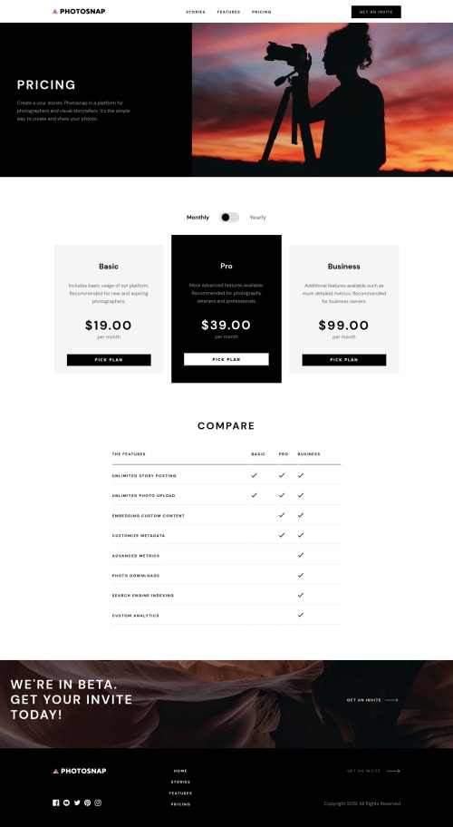 Frontend Mentor | Responsive page using vanilla CSS (grid + flex) and Javascript coding ...