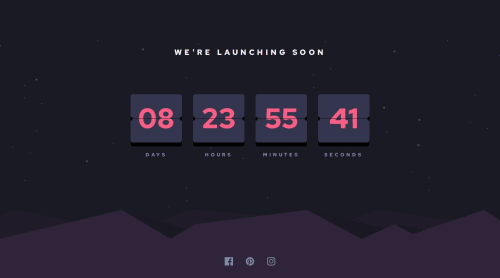 Frontend Mentor | Launch-countdown-timer coding challenge solution
