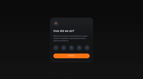Frontend Mentor Interactive Rating 😍 Coding Challenge Solution