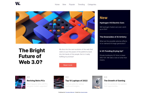 Frontend Mentor Responsive Landing Page Using Css Grid And Flex Box Coding Challenge Solution
