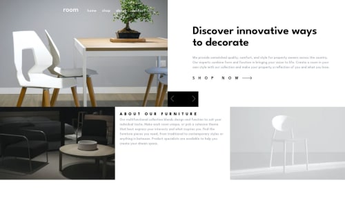 Frontend Mentor | Simple Room LP using next, tailwind and React coding challenge solution