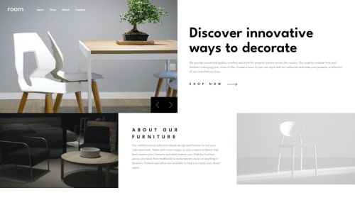 Frontend Mentor Responsive Furniture Homepage Using React And