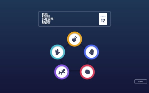 Frontend Mentor | rock-paper-scissors coding challenge solution
