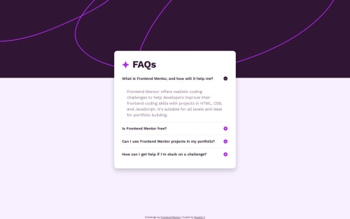 Frontend Mentor | FAQs Accordion (HTML + Bootstrap + Custom CSS) coding ... Frontend Mentor | FAQs Accordion (HTML + Bootstrap + Custom CSS) coding ...