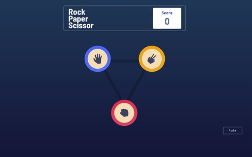 Frontend Mentor | Rock-Paper-Scissors-game coding challenge solution
