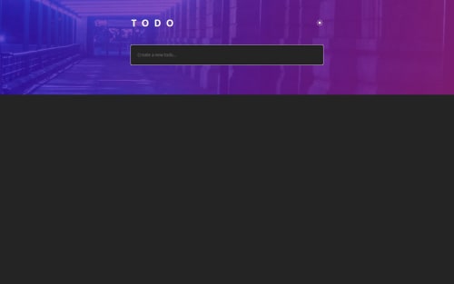 Todo list using React, css, framer motion coding challenge solution