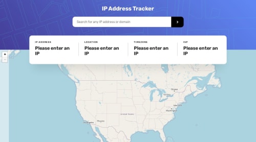 IP Address Tracker with Angular, Leaflet and IP Geolocation API coding challenge solution ...