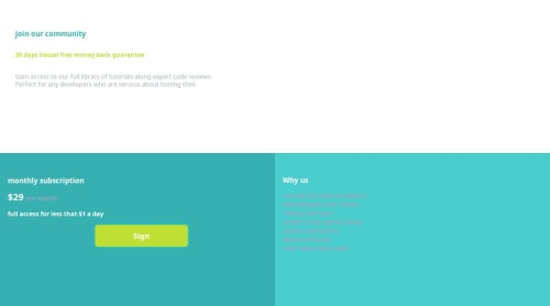 Frontend Mentor | Responsive Landing Page using flex box coding challenge solution