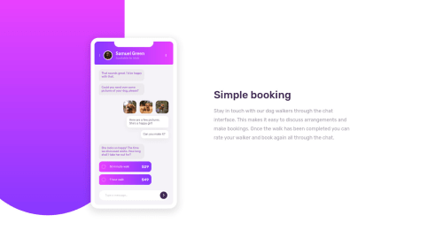 Frontend Mentor | Chat app using HTML and vanilla CSS coding challenge solution