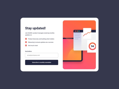 Frontend Mentor | Using HTML, CSS, Vanilla JS coding challenge solution