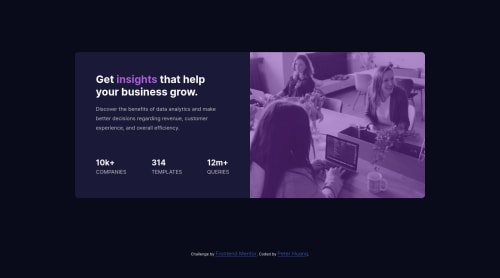 Frontend Mentor | Using scss, grid and flexbox coding challenge solution
