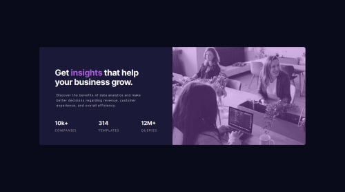 Frontend Mentor Stats Preview Card Using Html Css Coding Challenge