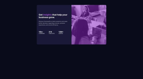 Frontend Mentor | responsive stats preview using html and css coding ... Frontend Mentor | responsive stats preview using html and css coding ...