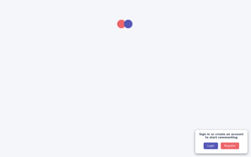 Frontend Mentor | Interactive Comment Section with React Js & Firebase coding challenge solution
