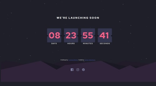 14 Days Countdown coding challenge solution