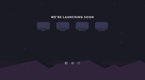Frontend Mentor | launch-countdown-timer-main using vanilla css and js ...