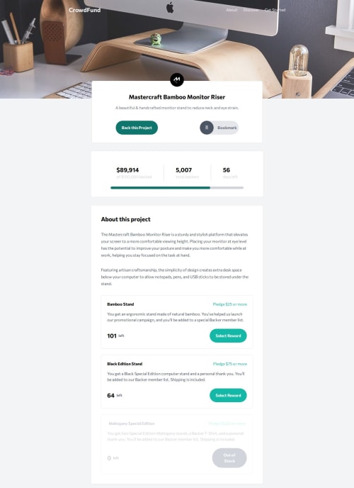 Reactjs and Tailwindcss coding challenge solution | Frontend Mentor