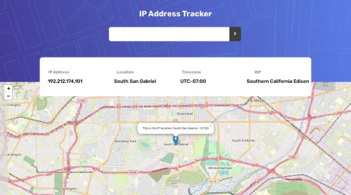 Frontend Mentor | IP Address Tracker Solution coding challenge solution Frontend Mentor | IP Address Tracker Solution coding challenge solution