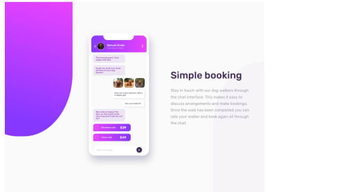 Frontend Mentor | Chat App Illustration using CSS coding challenge solution