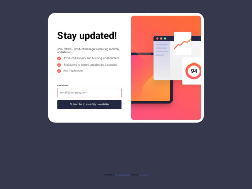 Frontend Mentor | Landing page Using css Grid coding challenge solution
