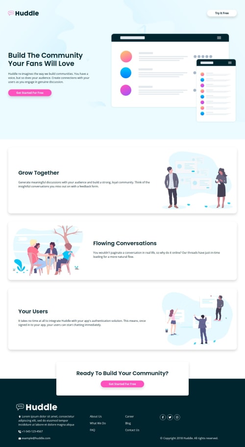 Frontend Mentor React Bootstrap Typescript Coding Challenge Solution 8561