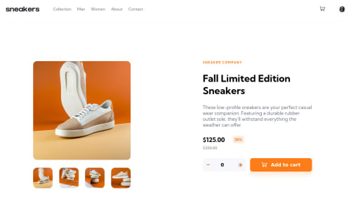 Frontend Mentor E Commerce Product Challenge Reactjs Coding Challenge 9638
