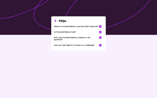 Frontend Mentor | FAQ Accordion using html and css coding challenge ... Frontend Mentor | FAQ Accordion using html and css coding challenge ...