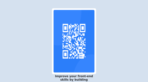 Frontend Mentor | QR Code with Bootstrap coding challenge solution