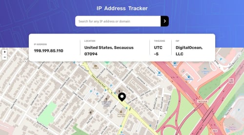 IP-Address-Tracker using HTML, CSS, JS and API coding challenge solution
