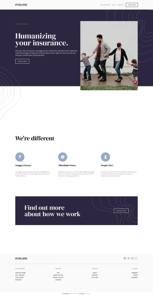 Frontend Mentor | Semantic HTML, CSS Flexbox, JavaScript coding challenge solution