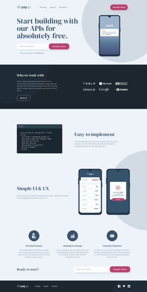 Frontend Mentor | Responsive multi page website using react, typescript adn tailwind coding ...