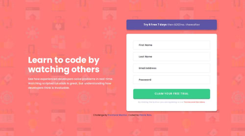 Frontend Mentor Responsive Component Using Tailwind Css Coding