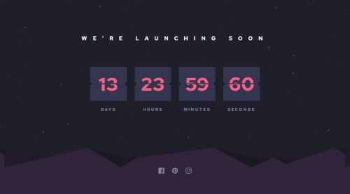 Frontend Mentor Launch Countdown Timer Using Css Grid And Flexbox 9197