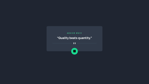 Frontend Mentor Advice Generator Using Vuejs And Tailwind Css Coding 7389