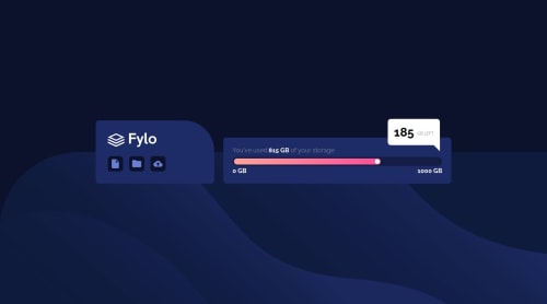 Frontend Mentor | Fylo Data Storage Component coding challenge solution
