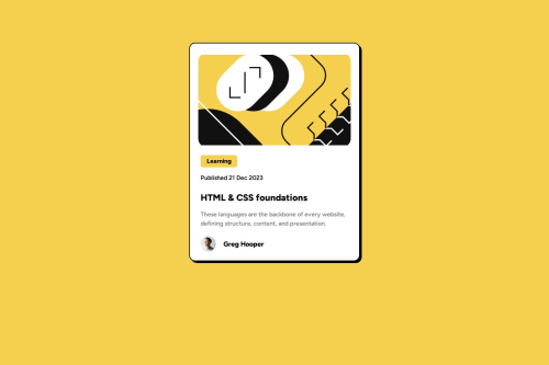 Frontend Mentor | Tailwind Responsive coding challenge solution