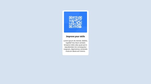 Frontend Mentor | QR code component challenge Solution coding challenge ...