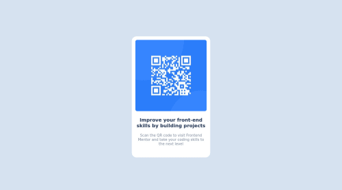 Frontend Mentor Qr Code Component Using Html And Css Coding Challenge Solution