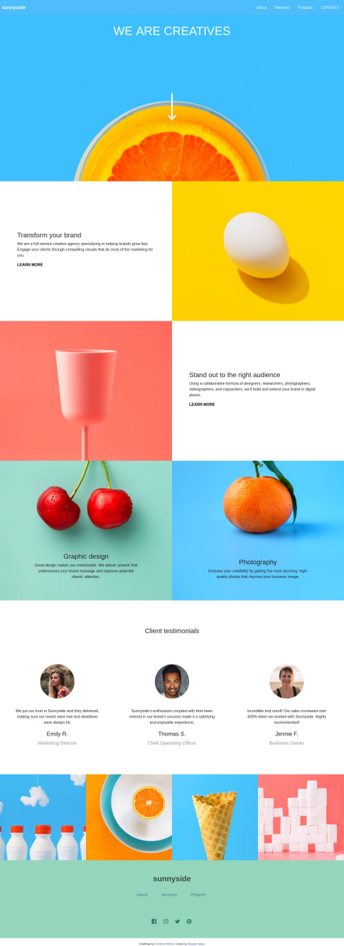 Frontend Mentor | HTML, CSS, and JavaScript coding challenge solution