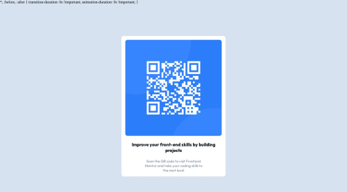 HTML and CSS coding challenge solution