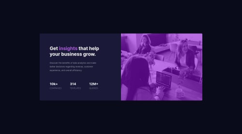 Frontend Mentor | challenge stats preview card component using HTML CSS coding challenge solution