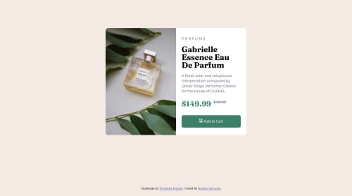 Frontend Mentor | Product preview card using html & css coding challenge solution