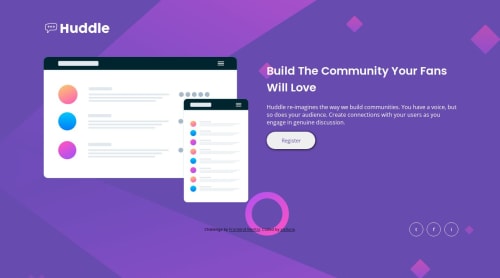 html, css coding challenge solution | Frontend Mentor