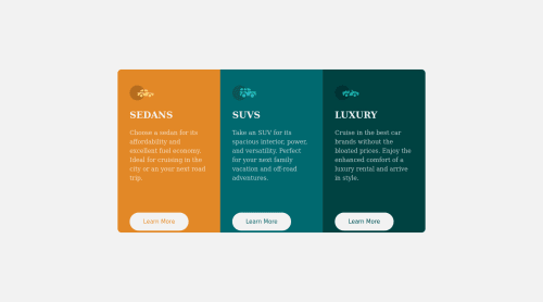 Responsive landing page using CSS flex coding challenge solution | Frontend Mentor