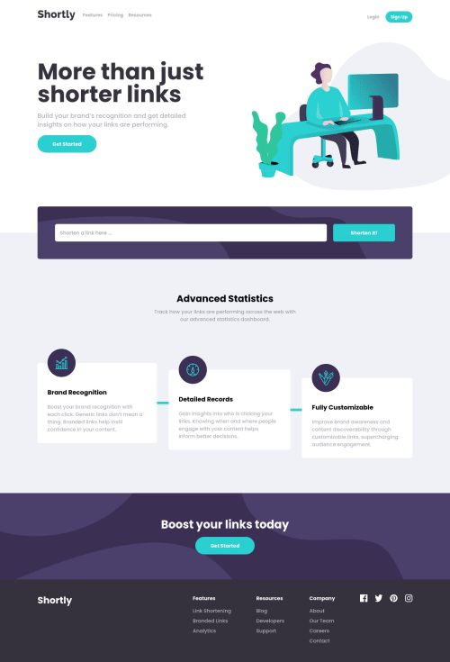 Frontend Mentor | Responsive landing page using React and TailwindCSS coding challenge solution